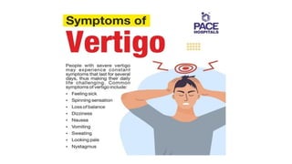 Vertigo ppt and it's complication treatment and management | PPTX