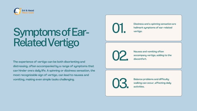 Vertigo Problems Caused by the Ear -Understanding and seeking relief | PPT