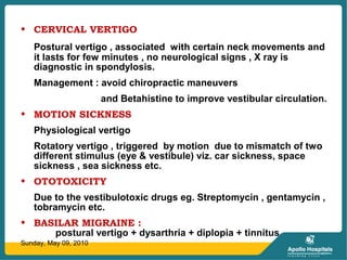 Vertigo sushmita | PPT
