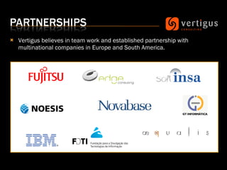 Vertigus Corporate Presentation 2008 | PPT
