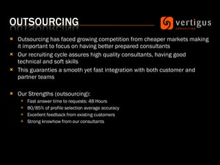 Vertigus Corporate Presentation 2008 | PPT