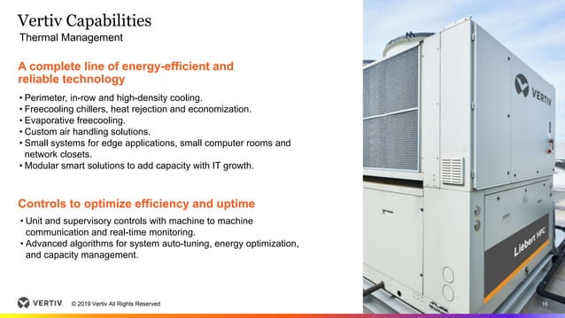 An introduction to Vertiv | PPTX | Telecommunications Industry | Industries