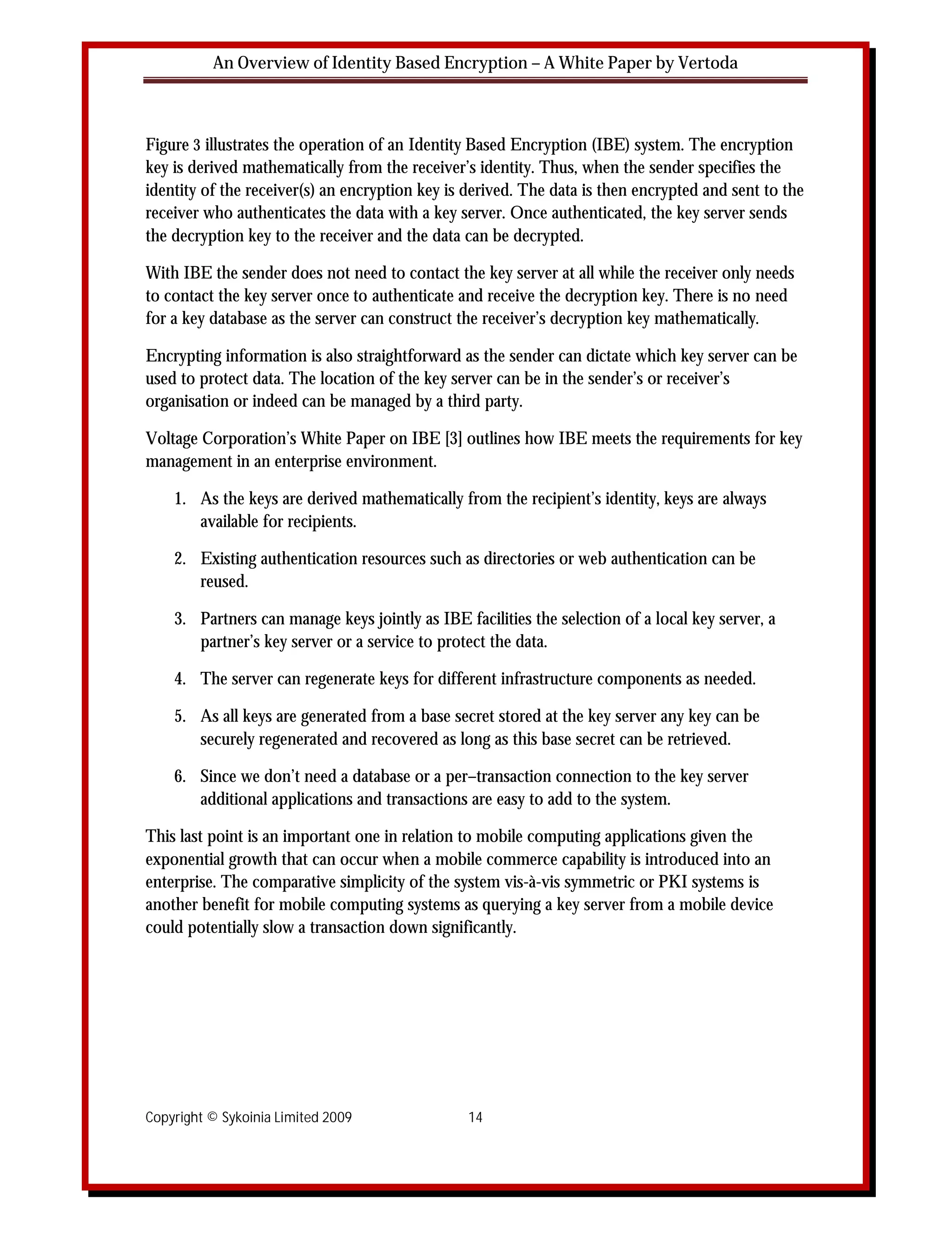 An Overview of Identity Based Encryption | PDF