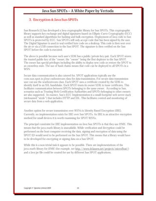 Java Sun SPOTs Overview | PDF