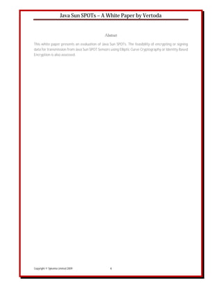 Java Sun SPOTs Overview | PDF