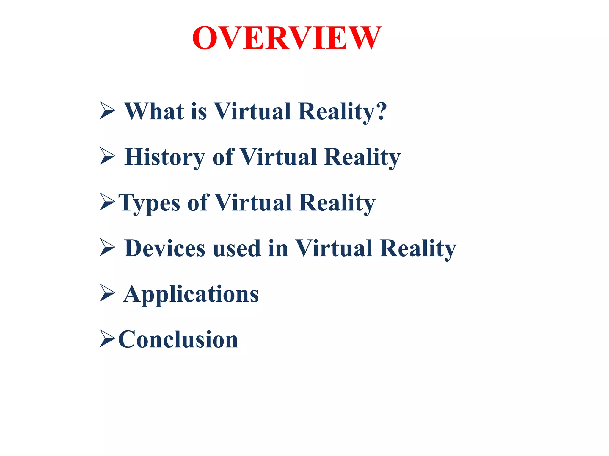 How does virtual reality works? | PPTX