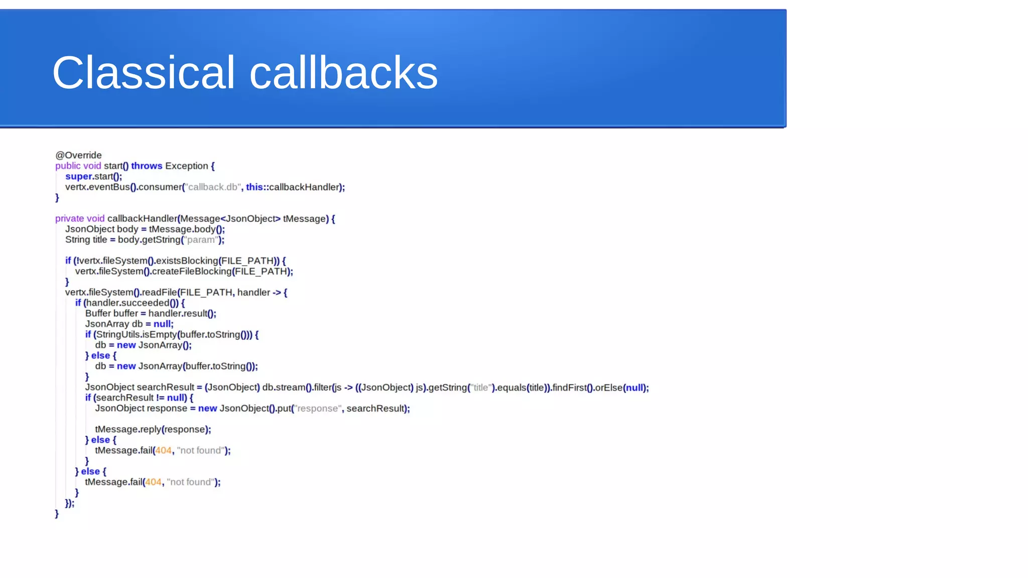 BASICS OF VERT.X - A toolkit for building asynchronous and reactive app ... BASICS OF VERT.X - A toolkit for building asynchronous and reactive app ...