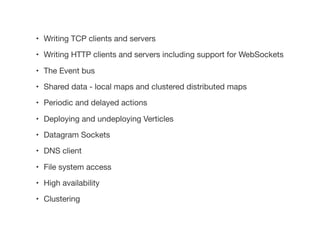 Vert.X and MSA - DevOps | PDF