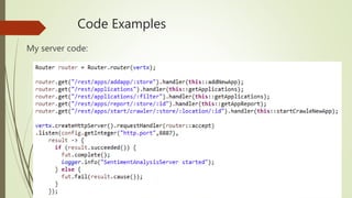 Vertx – reactive toolkit | PPTX