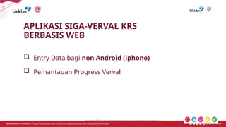 verifikasi validasi keluarga stunting cerc | PPT