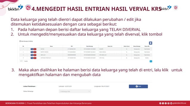 verifikasi validasi keluarga stunting cerc | PPT