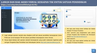 Verval tik _satuan_pendidikan | PPT