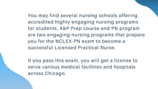Verve college offering the best license practical nursing program in chicago(1) | PPT