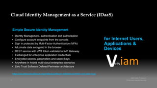 Verviam Identity Management as a Service | PPT