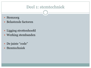 Verwen je stem | PPT