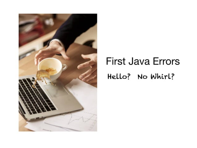 Very basic java errors | PPT