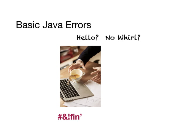 Very basic java errors | PPT