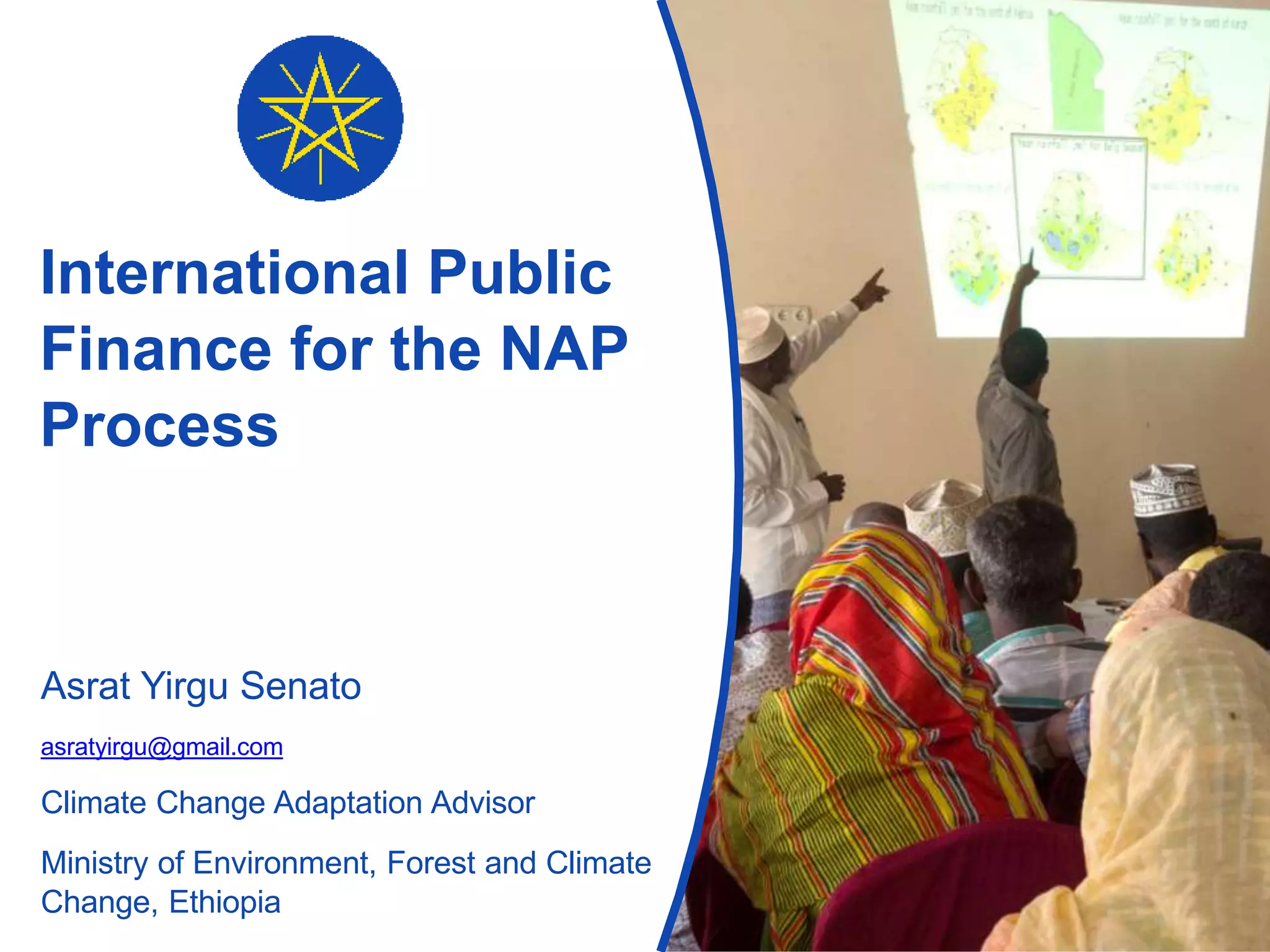 Lessons from Ethiopia on International Public Finance for the NAP Process | PPT