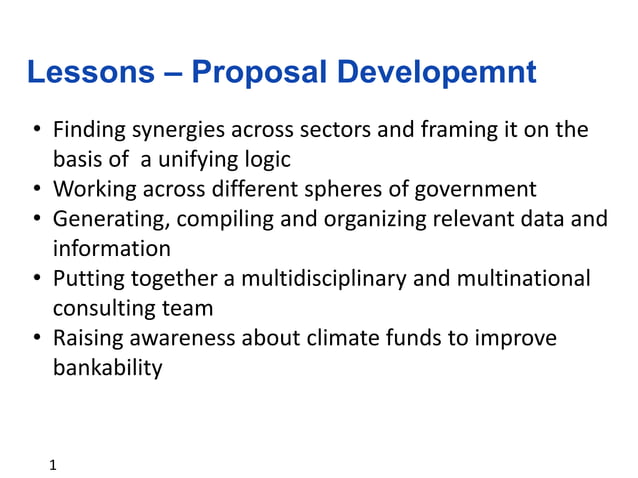 Lessons from Ethiopia on International Public Finance for the NAP Process | PPT