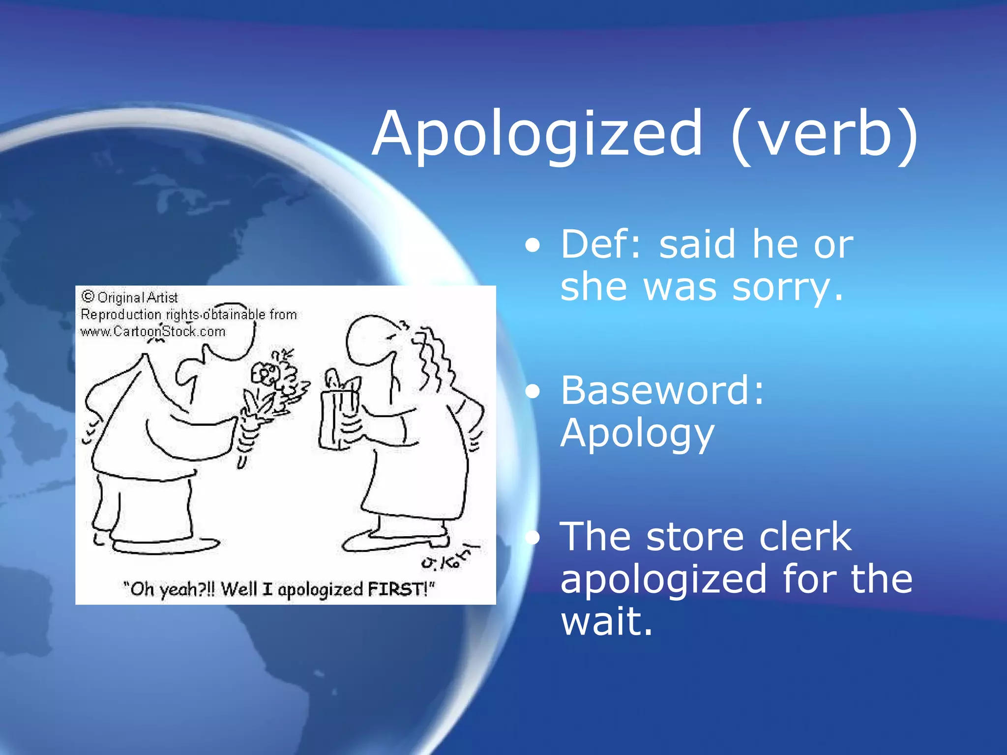 Very Important Day Vocab | PPT
