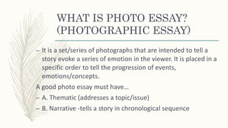 Very impressive photo essay | PPTX