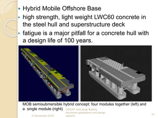 Very large floating structures | PPTX | Civil Engineering Industry | Industries