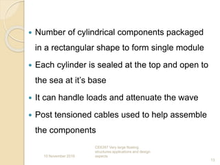 Very large floating structures | PPTX | Civil Engineering Industry ...