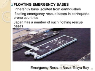 Very large floating structures | PPTX | Civil Engineering Industry ...