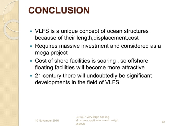 Very large floating structures | PPTX | Civil Engineering Industry | Industries