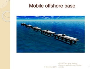 Very large floating structures | PPTX | Civil Engineering Industry | Industries