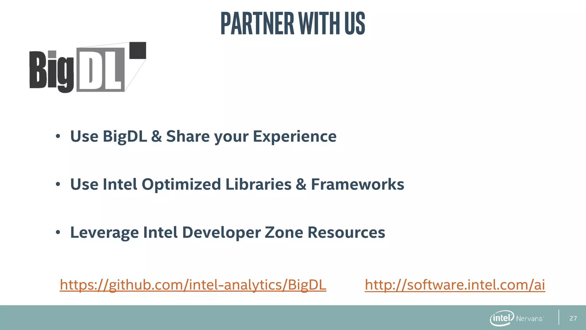 Very large scale distributed deep learning on BigDL | PPT