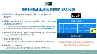 Very large scale distributed deep learning on BigDL | PPT