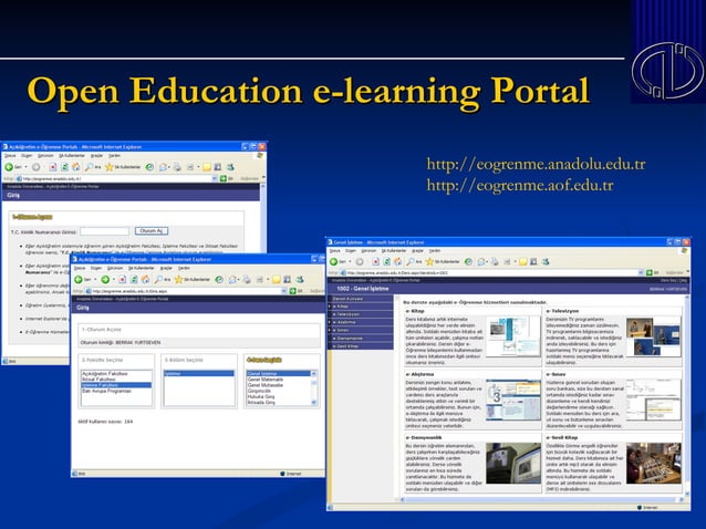 Very Large Scale E-Learning Practices in the Open Education System at ...
