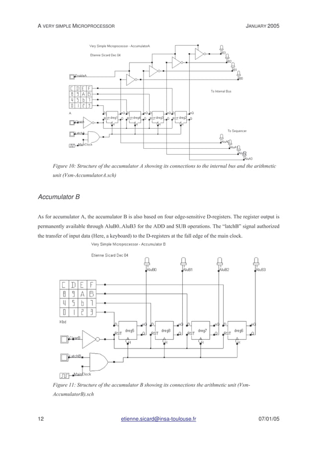 Very simple microprocessor | PDF