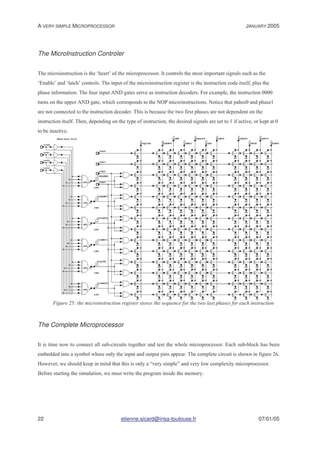 Very simple microprocessor | PDF Very simple microprocessor | PDF