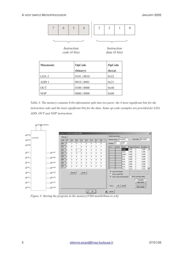 Very simple microprocessor | PDF