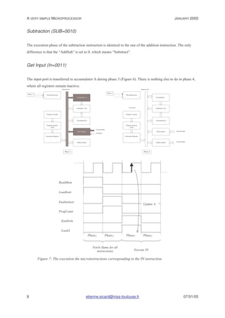 Very simple microprocessor | PDF