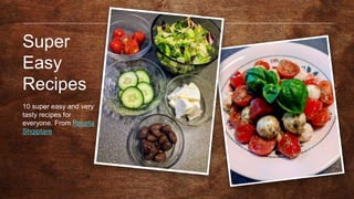 Easy Recipes for everyone | PPTX