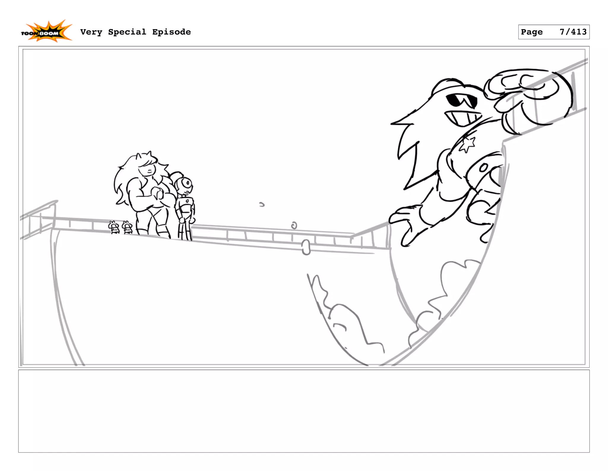 Steven Universe Future - "A Very Special Episode" Storyboard Sample 1 | PDF