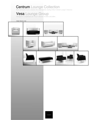 Vesa & Centrum Lounge Seating | PDF