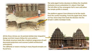 vesara and hoysala style architecture temple ppt | PPTX