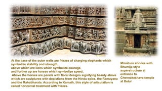 vesara and hoysala style architecture temple ppt | PPTX