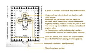 vesara and hoysala style architecture temple ppt | PPTX