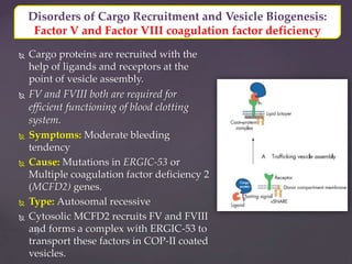 Diseases related to problems in vesicular fusion | PPTX