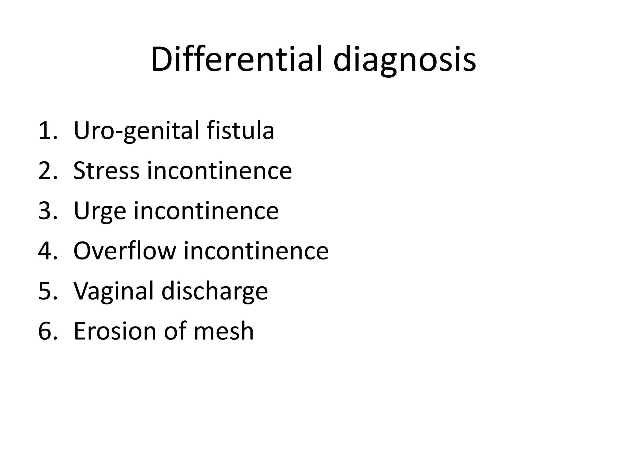 Vesico vaginal fistula | PPTX