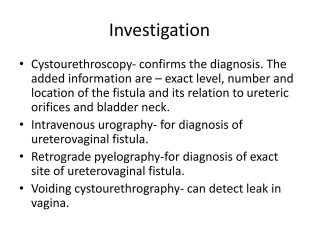 Vesico vaginal fistula | PPTX | Pregnancy | Reproductive Health