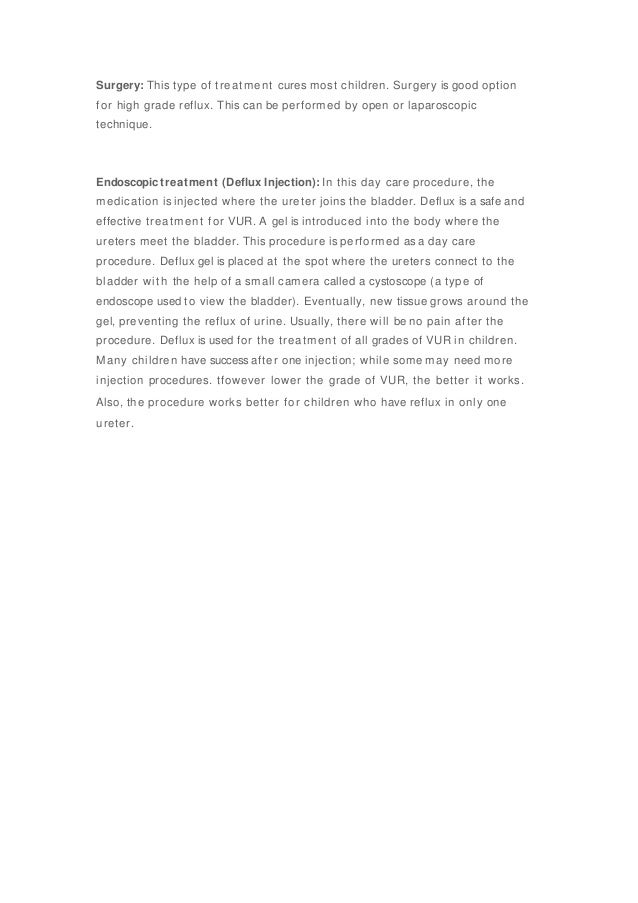 Vesicoureteral Reflux Causes, Symptoms And Treatments by Dr. Prashant ...