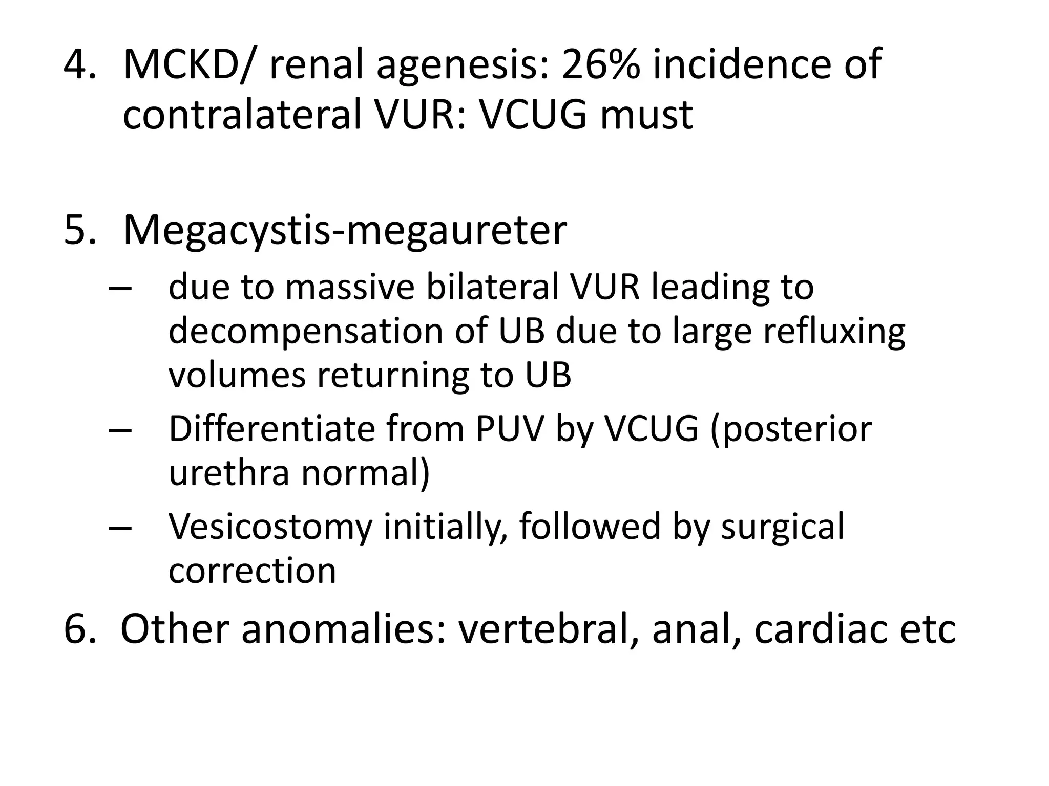 Vesicoureteric reflux | PPTX