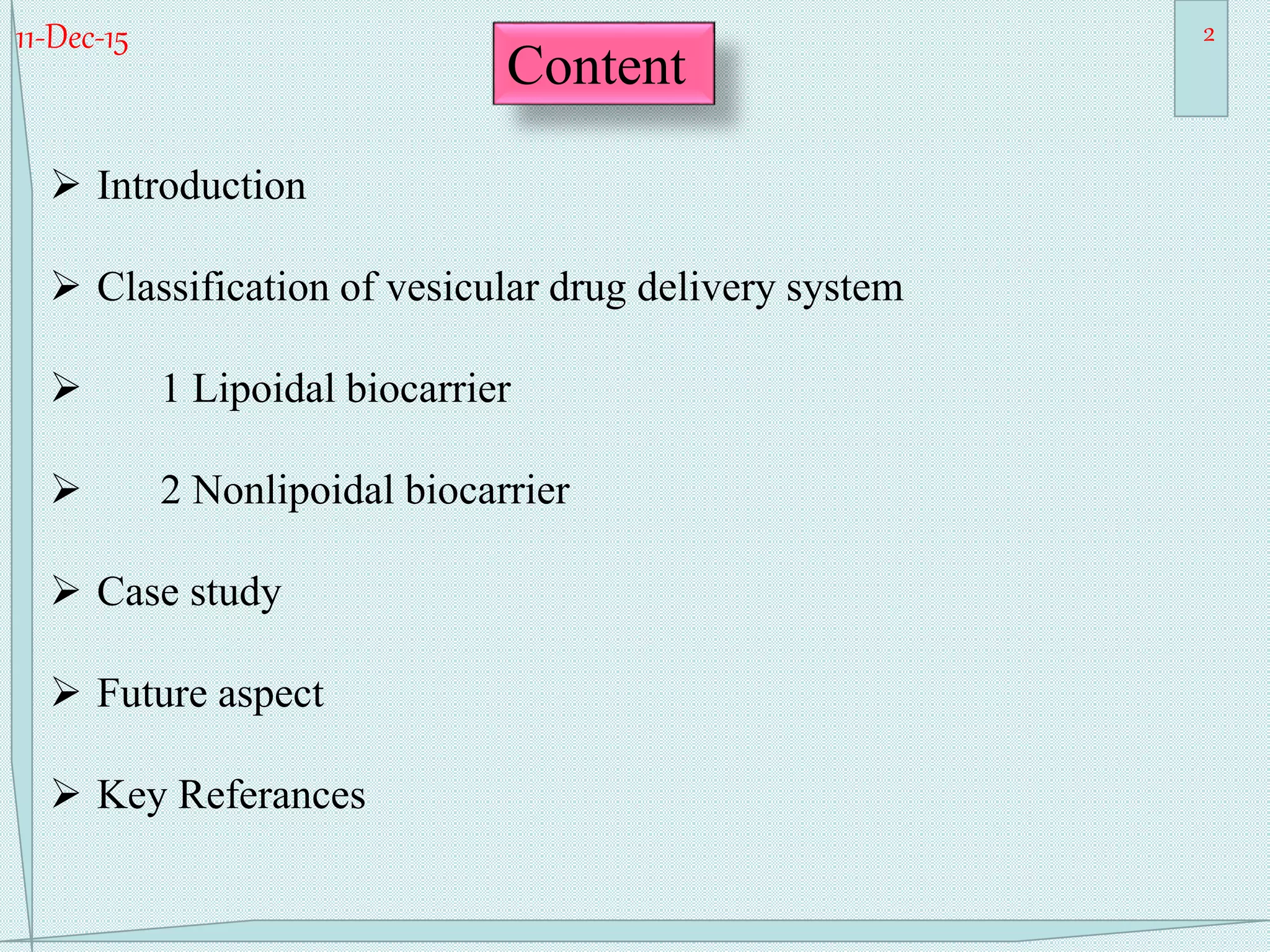 Vesicular drug delivery system | PPTX | Skin Care | Beauty