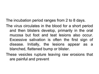 Vesicular stomatitis تشخيصات | PPT